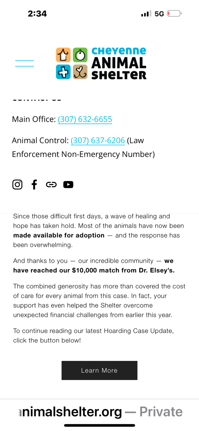 Cheyenne Animal Shelter updates the community about animal hoarding ...