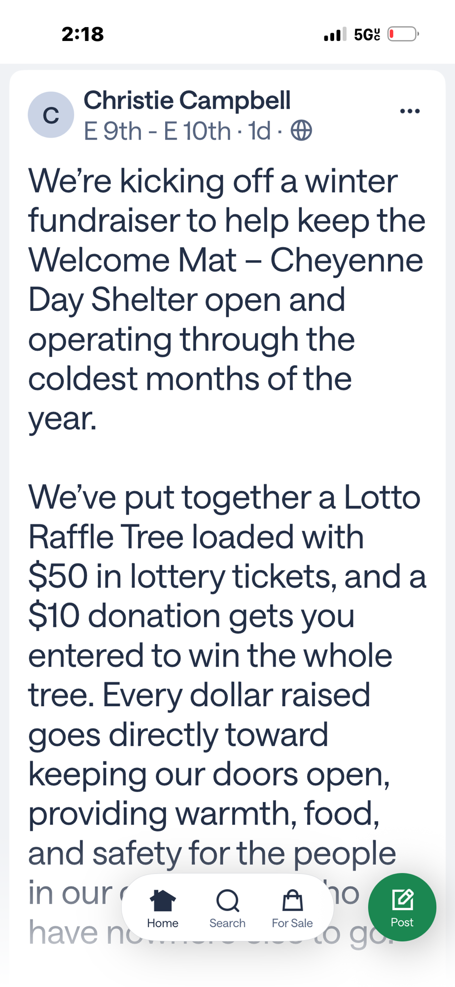 The Wyoming Coalition for the Homeless holds holiday raffle – Life is ...